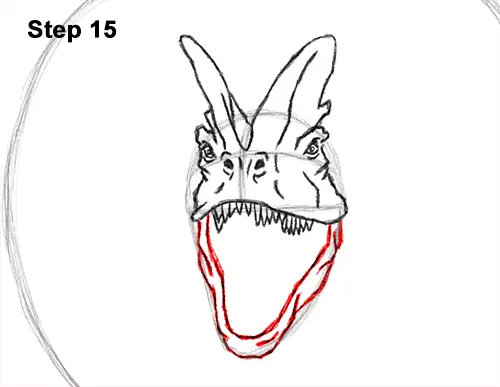 How to Draw a Dilophosaurus