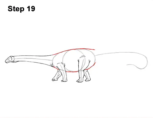 How to Draw a Diplodocus VIDEO & Step-by-Step Pictures