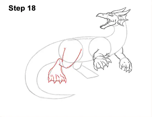 How to Draw a Dragon (Water /Sea Dragon) VIDEO & Step-by-Step Pictures