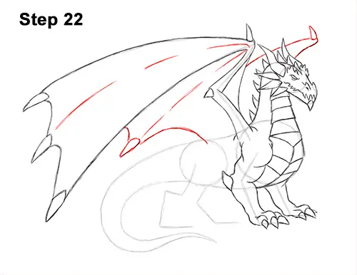 How to Draw an Ice Dragon VIDEO & Step-by-Step Pictures
