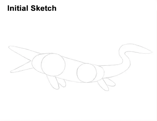 How to Draw Mosasaurus
