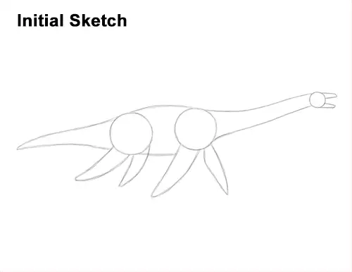 How to Draw a Plesiosaurus VIDEO & Step-by-Step Pictures